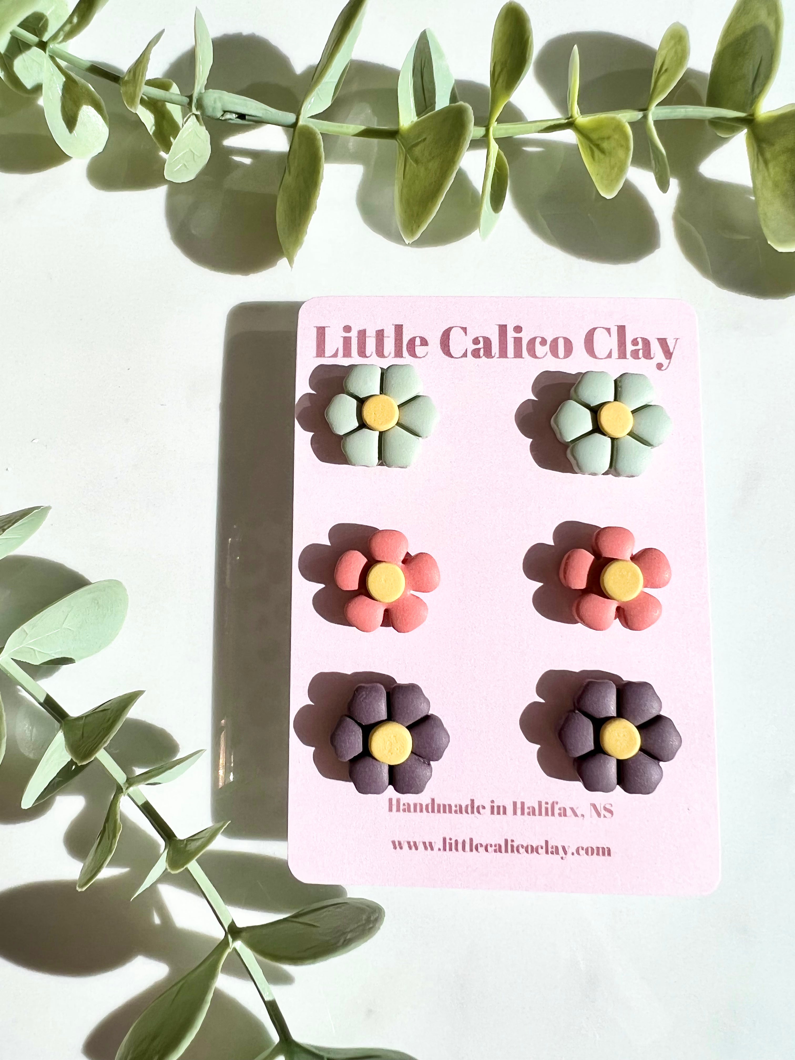 Shop all Studs – Little Calico Clay
